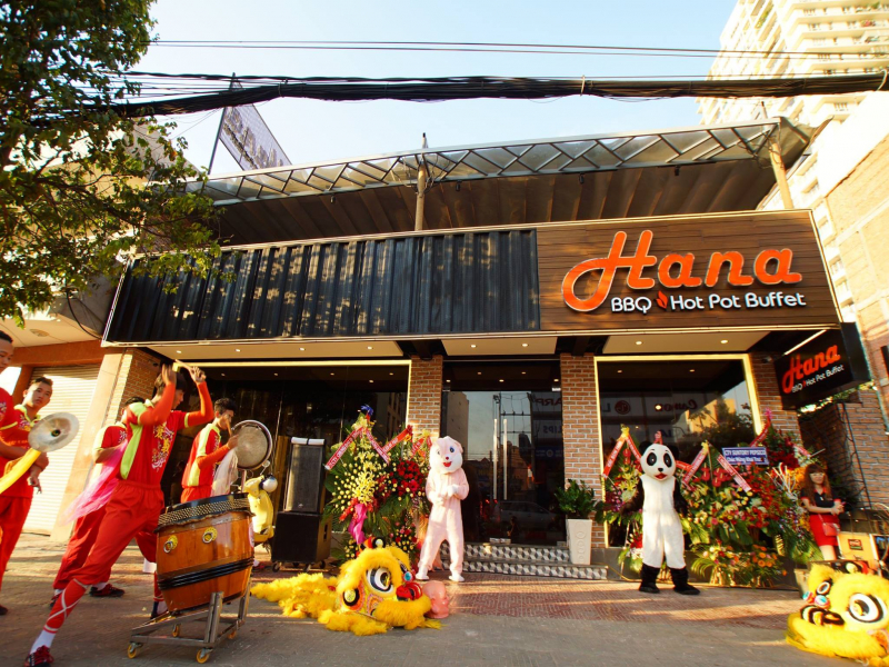 Hana BBQ Hot Pot Buffet 205 L H ng Phong P 8 TP V ng T u